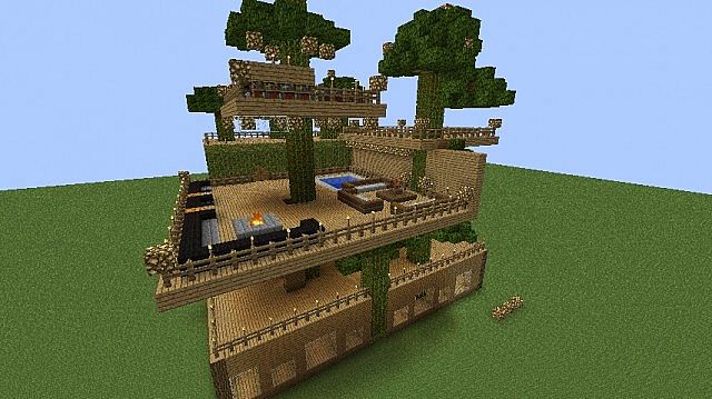 Awesome Tree House Minecraft Map