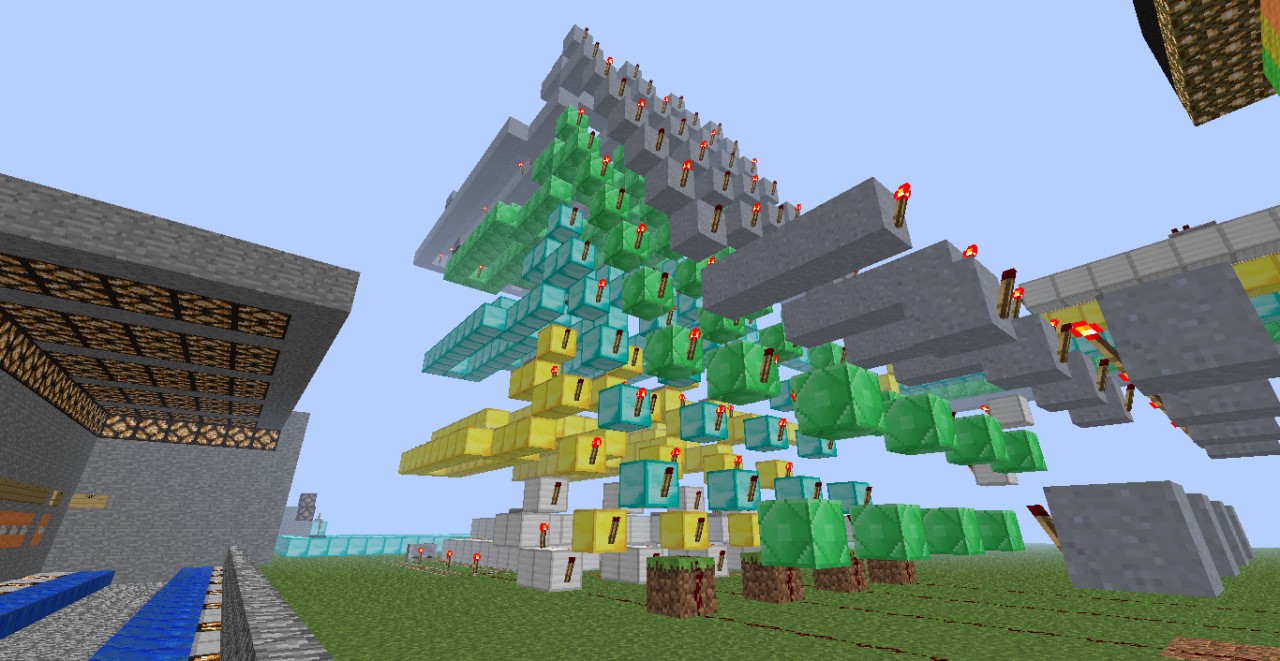 Minecraft Rainbow Runner Minecraft Map