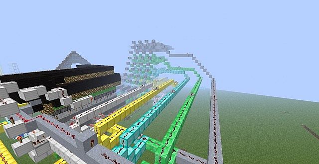 Minecraft Rainbow Runner Minecraft Map