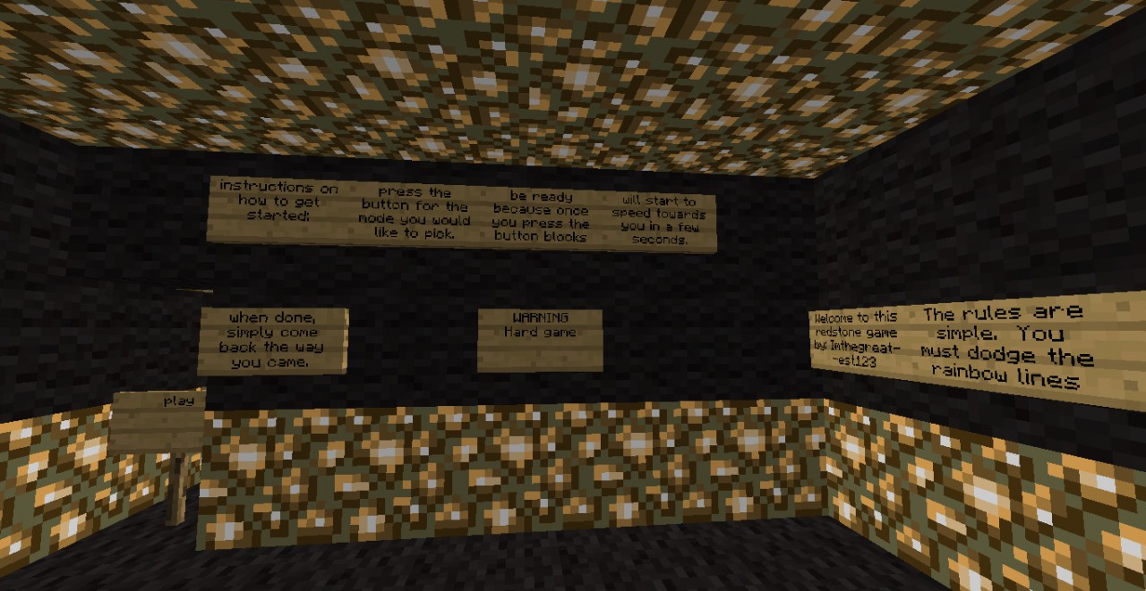 Minecraft Rainbow Runner Minecraft Map