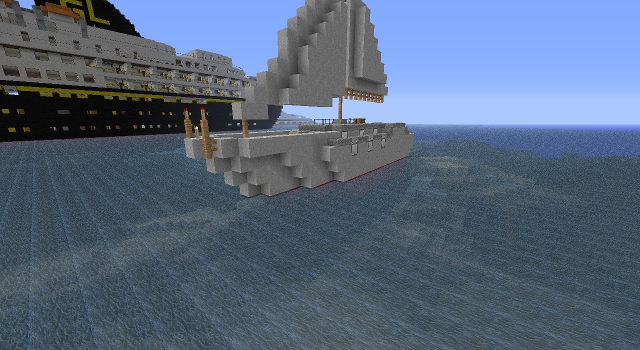 VAC96 & Goldline Ships Minecraft Map