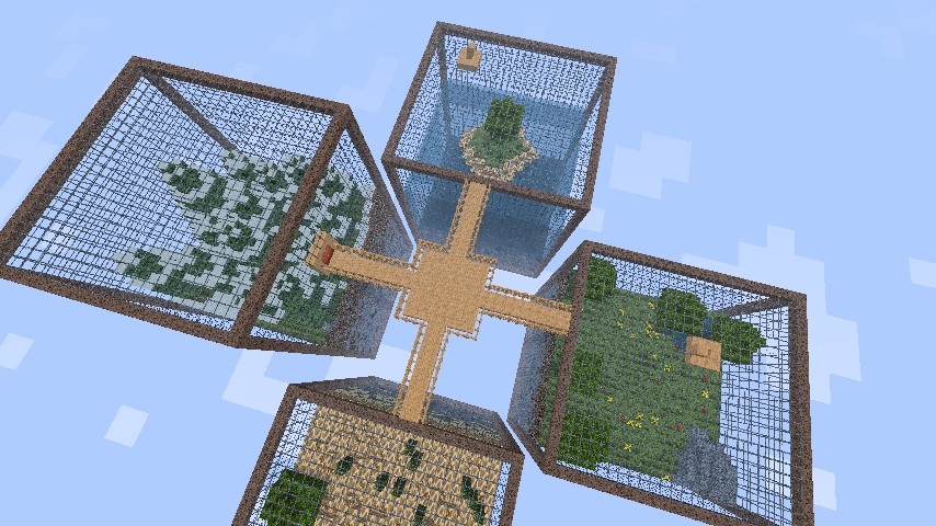 BoxedIn- Ultimate Cube Survival Minecraft Map