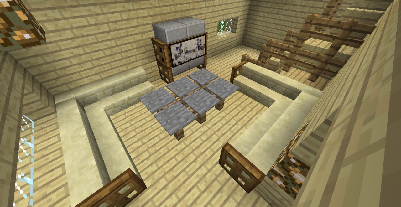 Modern House (Working shower) Minecraft Map