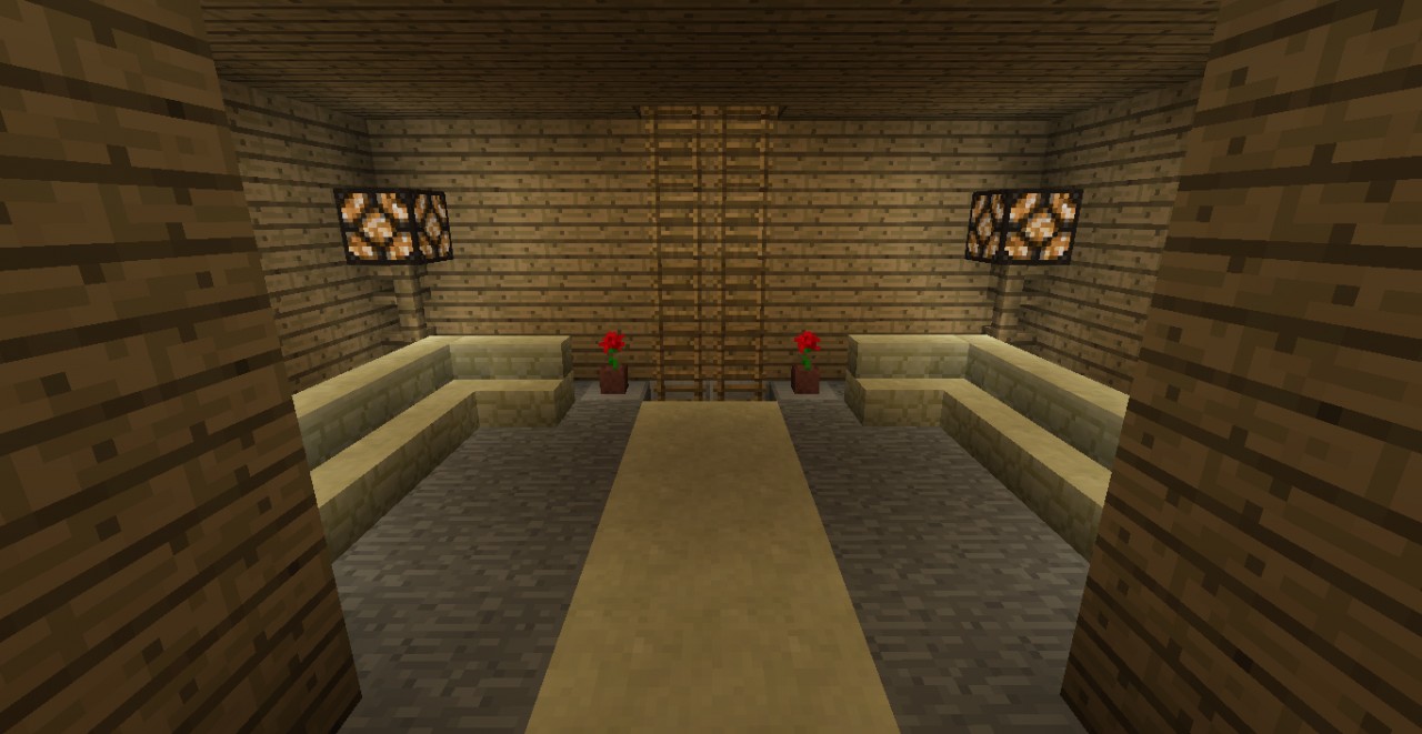 Underground House Minecraft Map