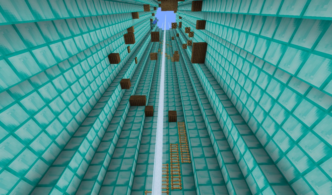 Epic parkour Minecraft Map