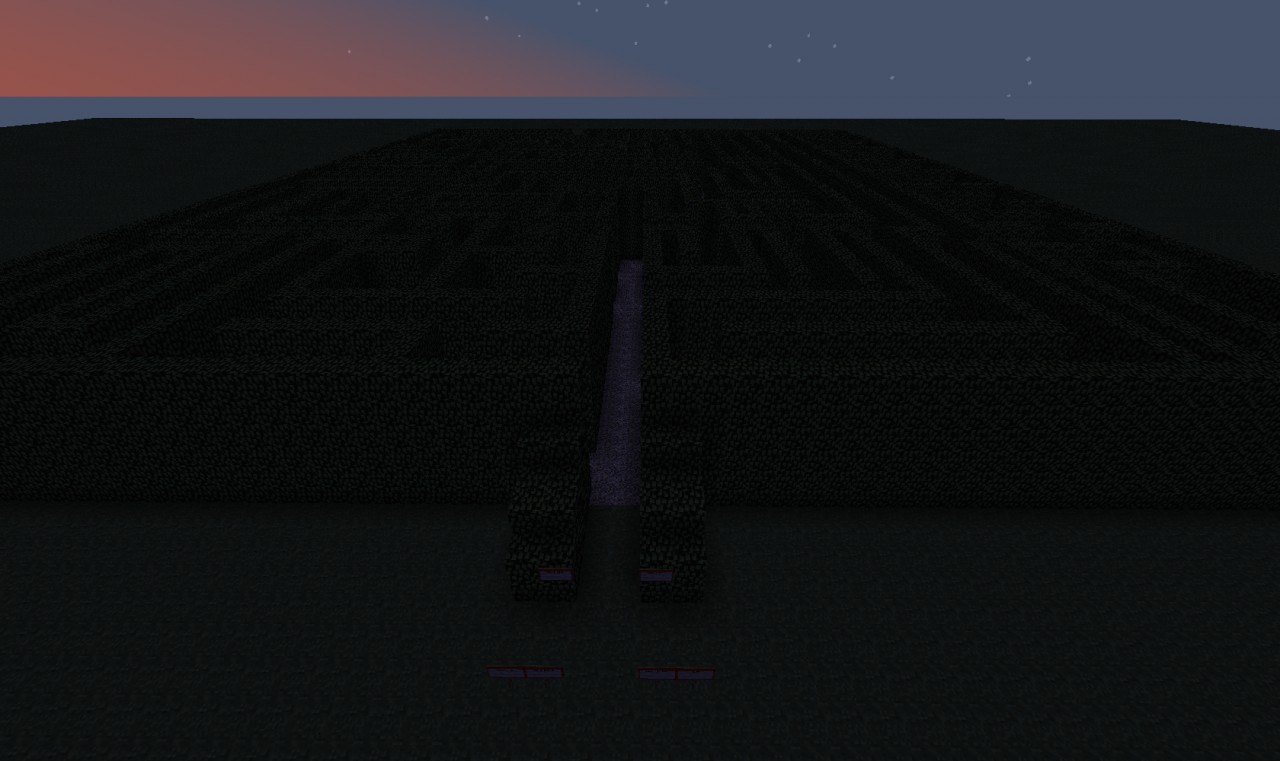 crazy maze Minecraft Map