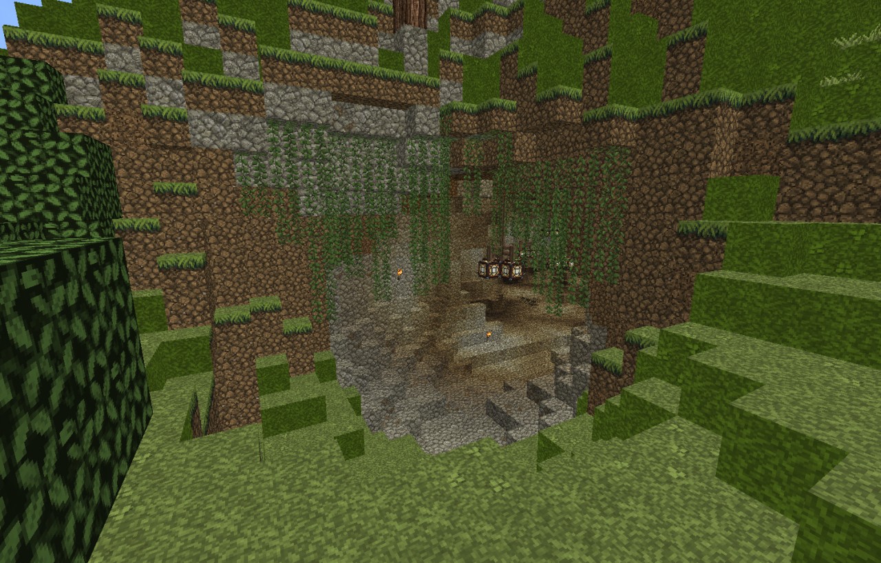 Mountain In Forbidden Realms Minecraft Map