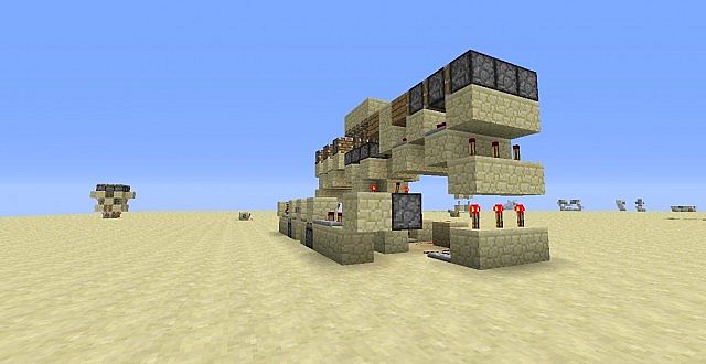 Compact 3x3 Block Swapper! (Flush and Expandable!) Minecraft Map