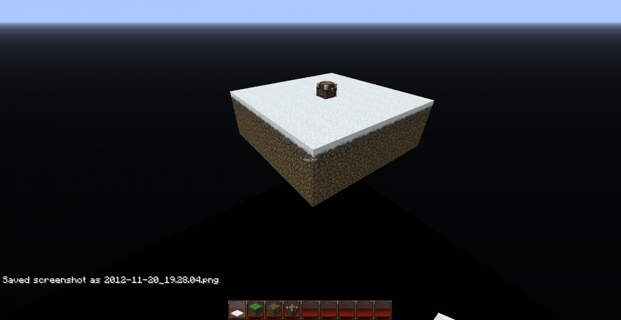 [Survival/challenge] Void islands Minecraft Map