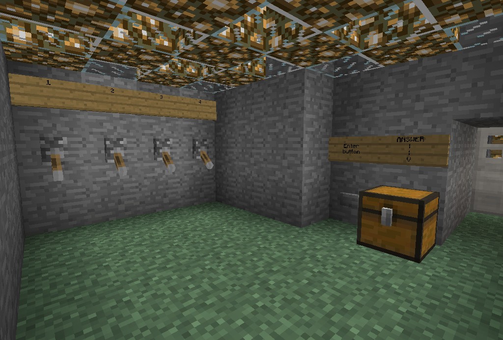 PASSWORD LOCK TUTORIAL FOR 1.4.5 Minecraft Map