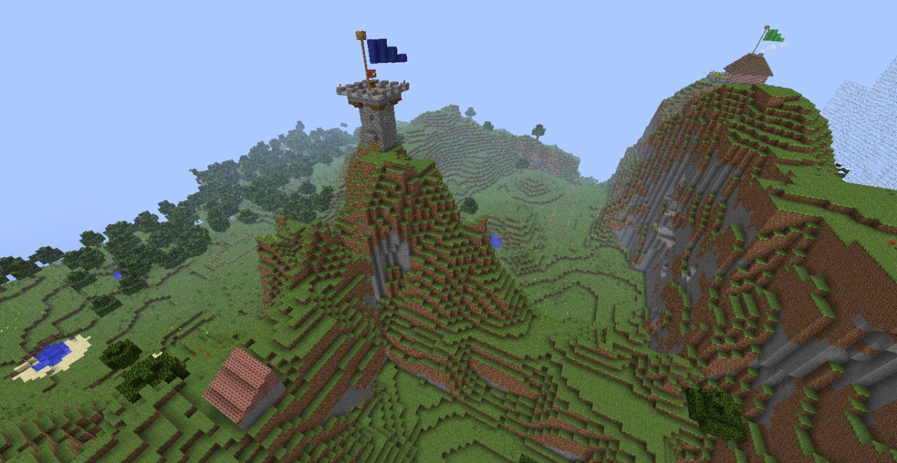 Tribe Wars - Team PVP Arena Minecraft Map