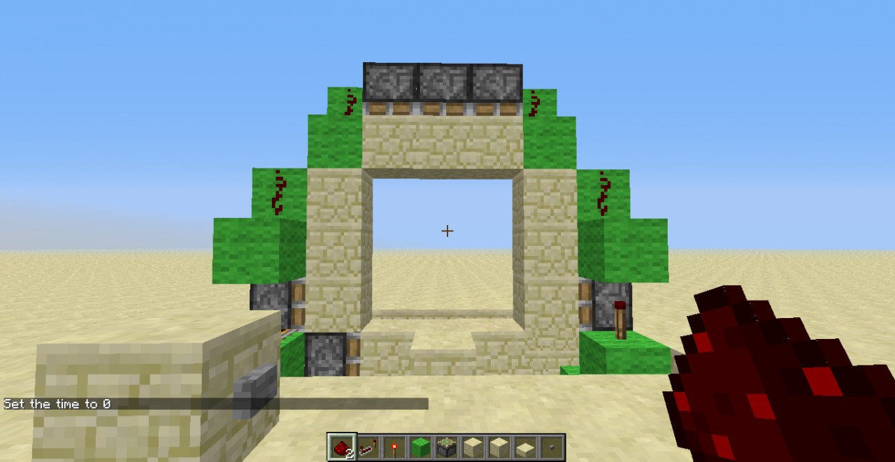3x3 Piston Door Minecraft Map