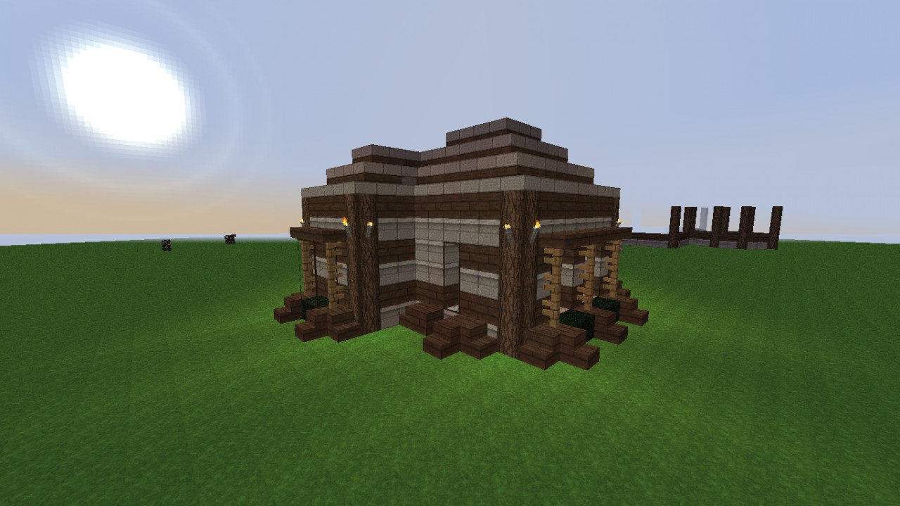 Small Fancy Cottage Minecraft Map