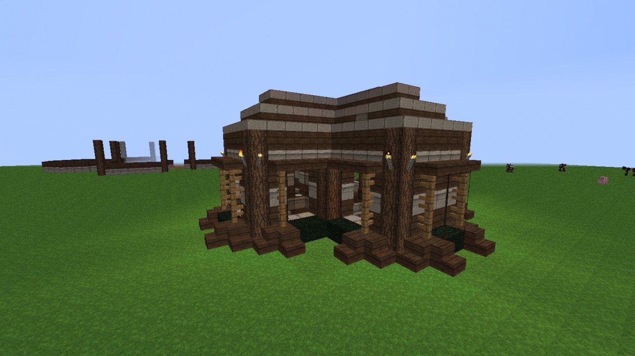 Small Fancy Cottage Minecraft Map