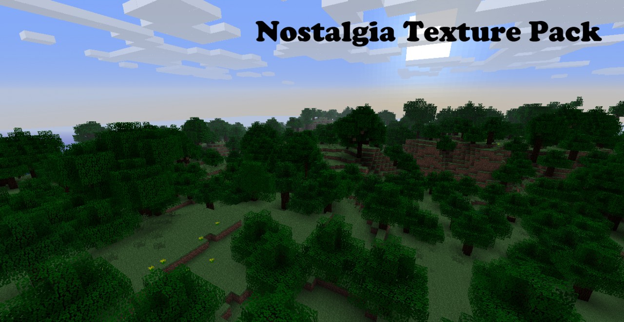 Nostalgia Texture Pack Minecraft Texture Pack