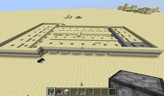 The fortress Minecraft Map