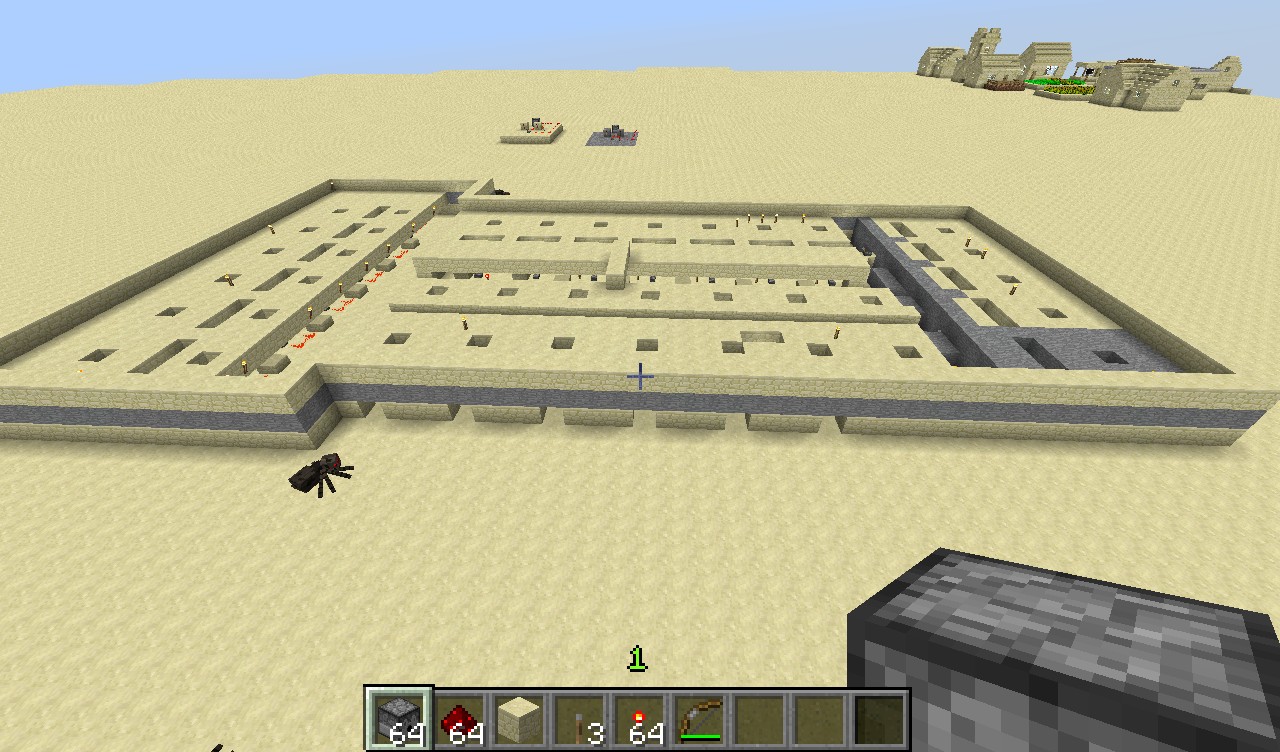 The fortress Minecraft Map