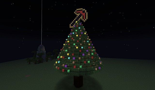 Giant Christmas Tree Minecraft Map