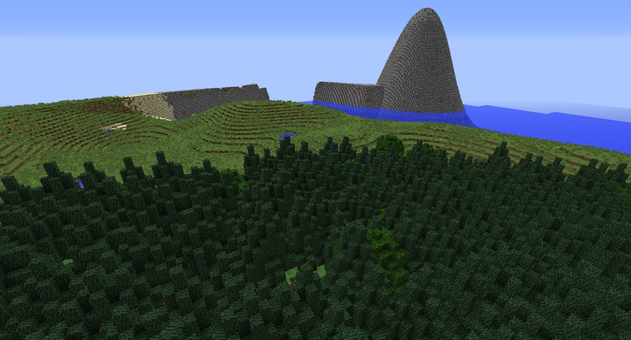 MINECRAFT CUSTOM TERRAIN PACK Minecraft Map