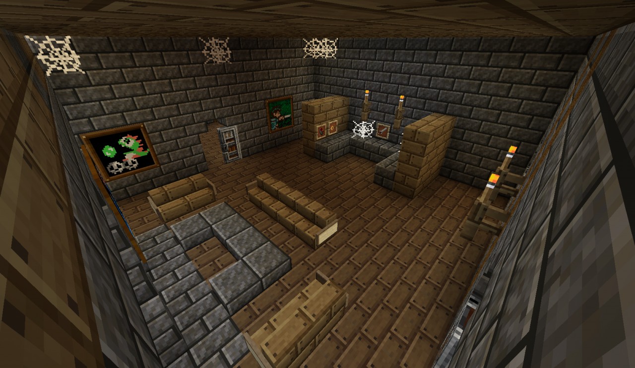 007 SkyFall Mansion Zombie Survival Map Minecraft Map