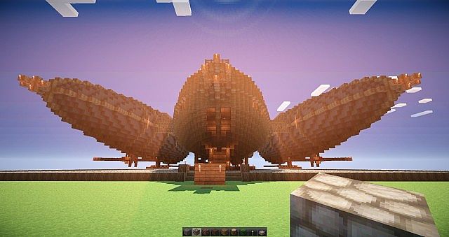 The Flying Fortress Minecraft Map