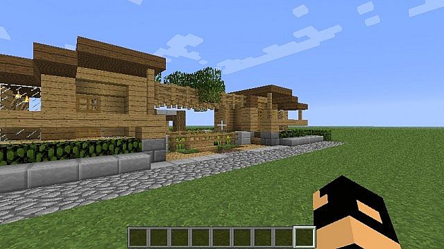 Simple Neighbour Hood Minecraft Map