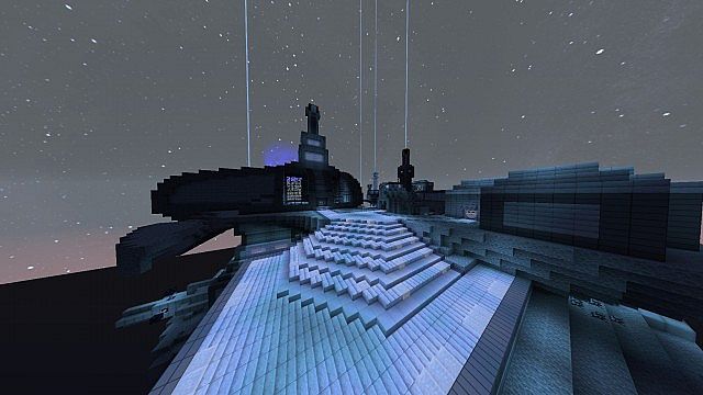 Space colony Minecraft Map