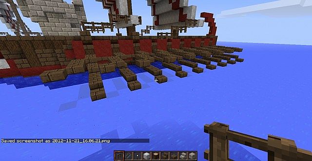 Roman Trireme Minecraft Map