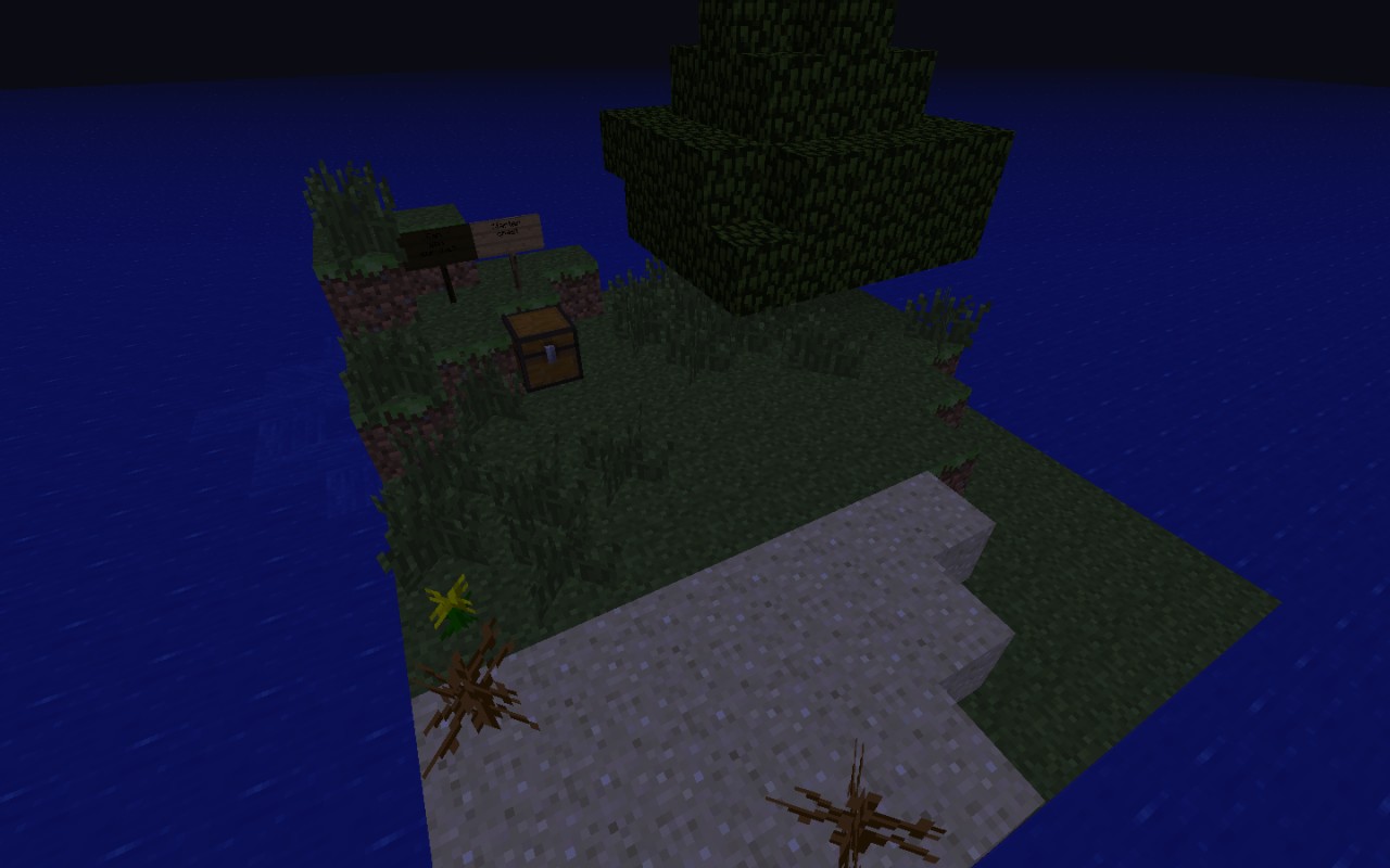 Island Survival can you survive? Minecraft Map