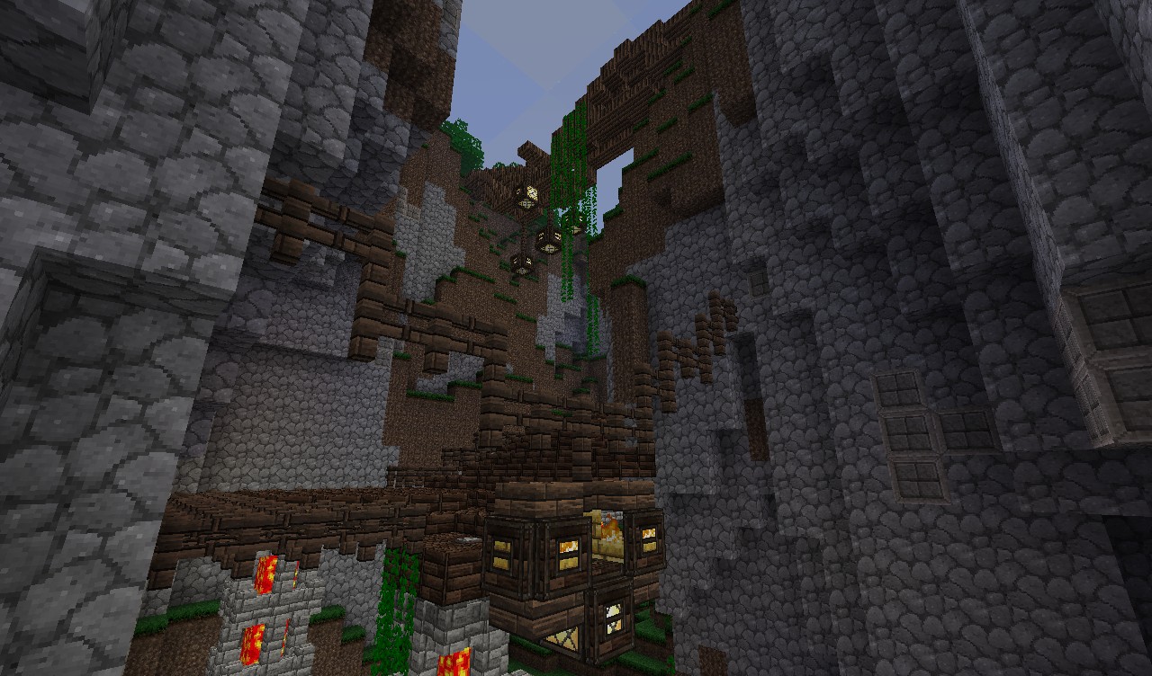 Conflicted Destiny Build 1: East Fold City Minecraft Map