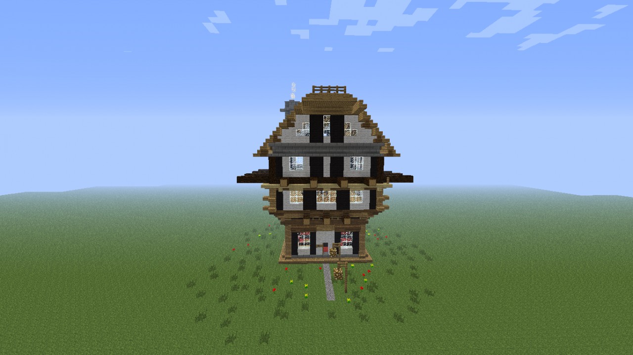 medieval tall building Minecraft Map