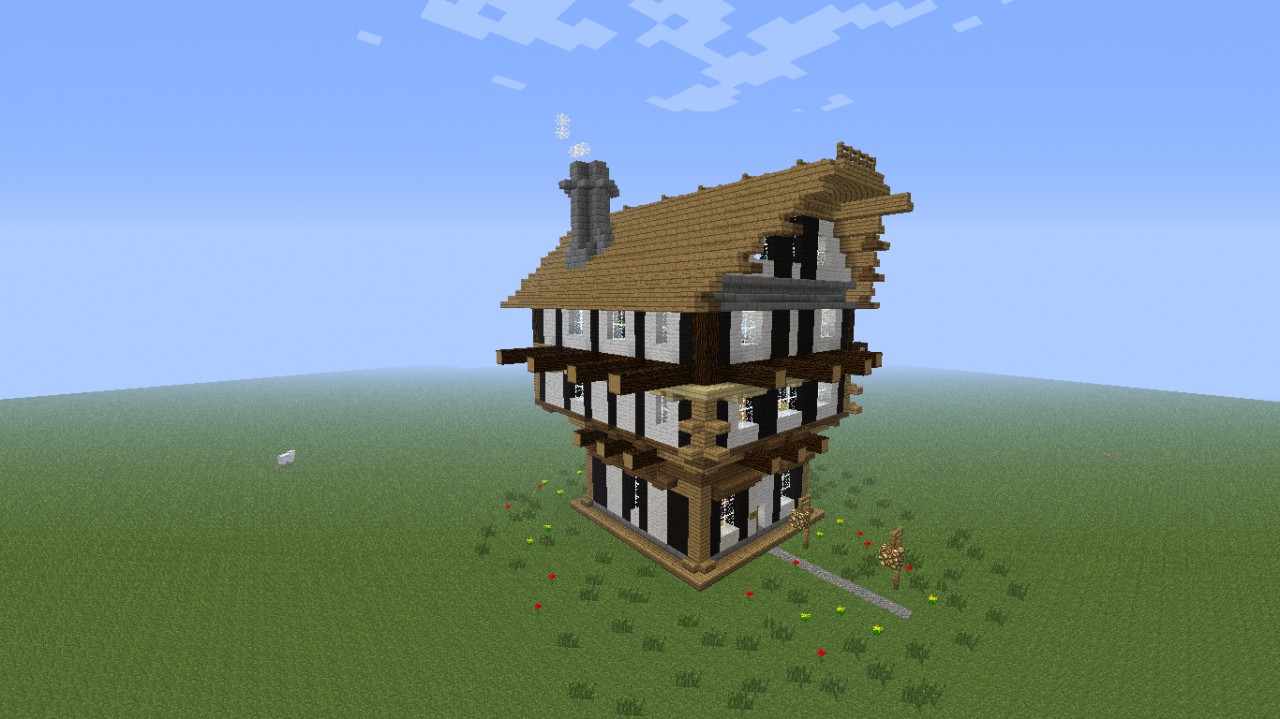 medieval tall building Minecraft Map