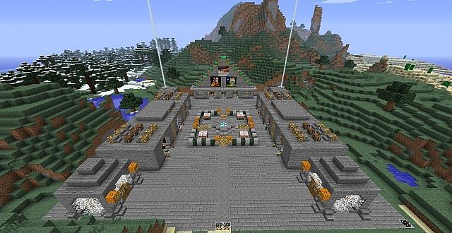 Simplistic Spawn Minecraft Map