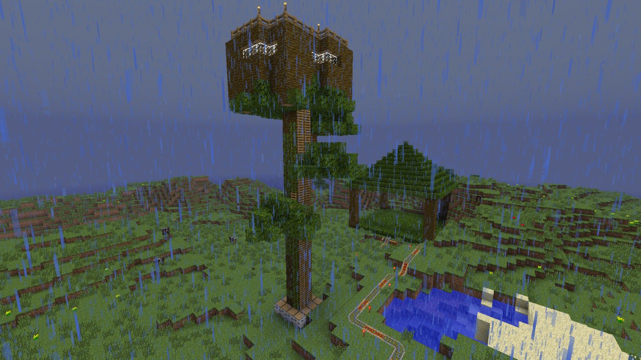 Sand World Minecraft Map