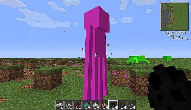 Moo's green mobs Minecraft Texture Pack