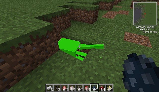Moo's green mobs Minecraft Texture Pack