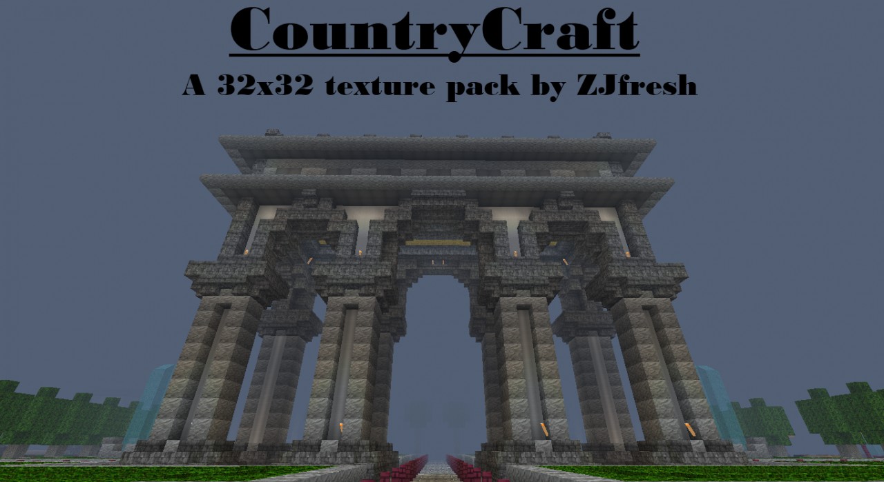 CountryCraft 32x - My first 32x pack! Minecraft Texture Pack