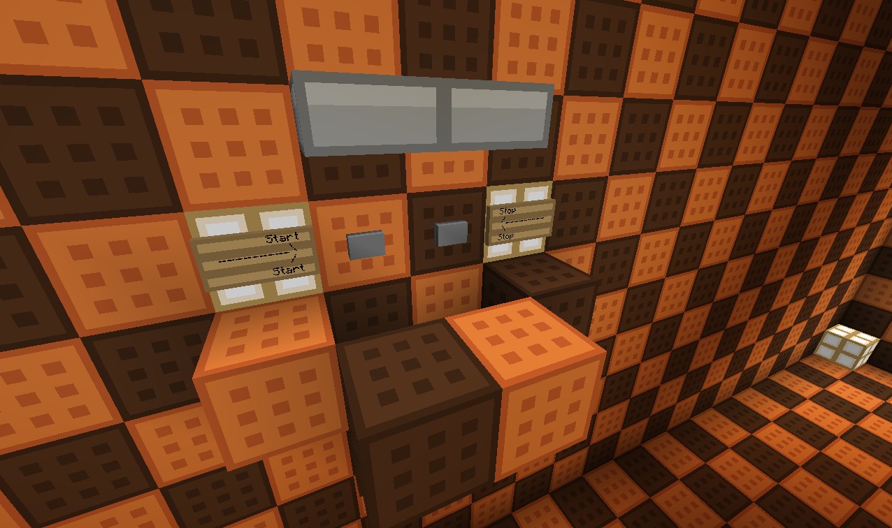 Minute counter digital clock Minecraft Map