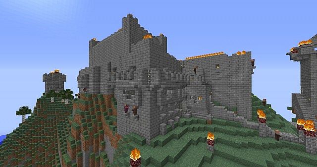 The Fort 0n Birch Hill Minecraft Map