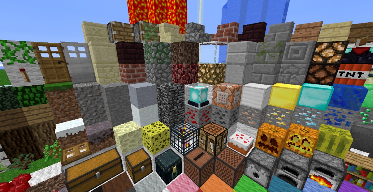 16x16 McedCraft. Minecraft Texture Pack