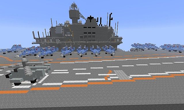 Summer Naval Shipyard Minecraft Map