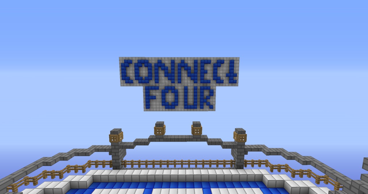 Minecraft - Connect Four + Win Detection! Minecraft Map