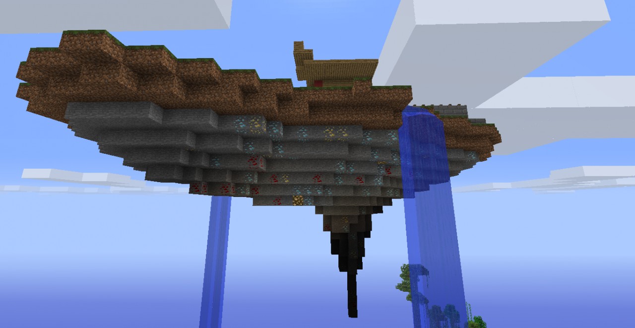 Flying Zen Temple Minecraft Map