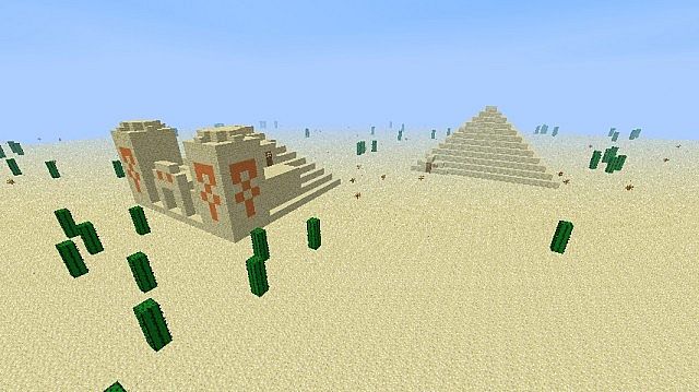 Swish: the pyramids Minecraft Map