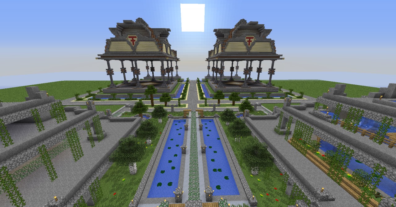 the world of orionn100 (all my constructions on a single map) Minecraft Map