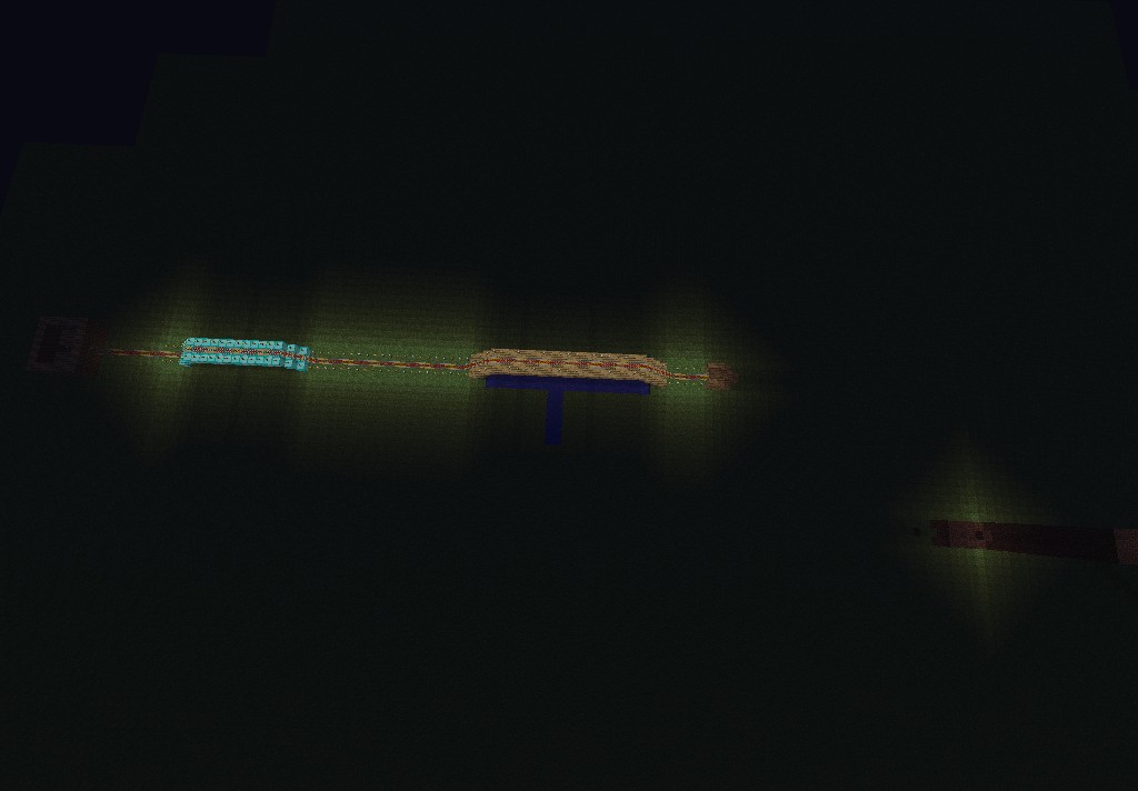 long railroad Minecraft Map