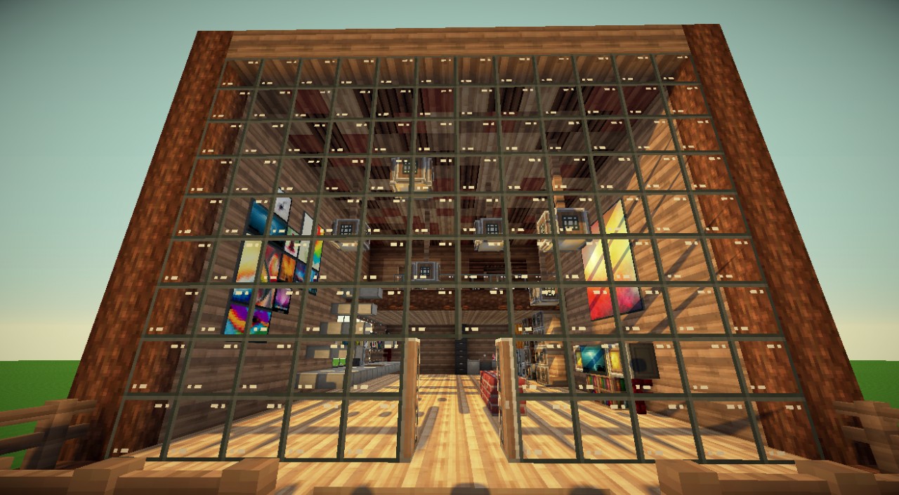 Modern Interoir House Minecraft Map