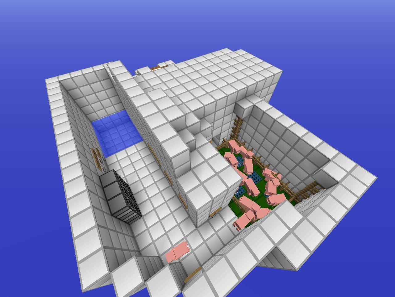 Mob/Xp Grinder Minecraft Map