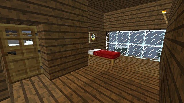 Simple ravine house Minecraft Map