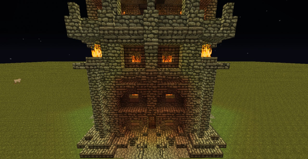Skull Tower Minecraft Map